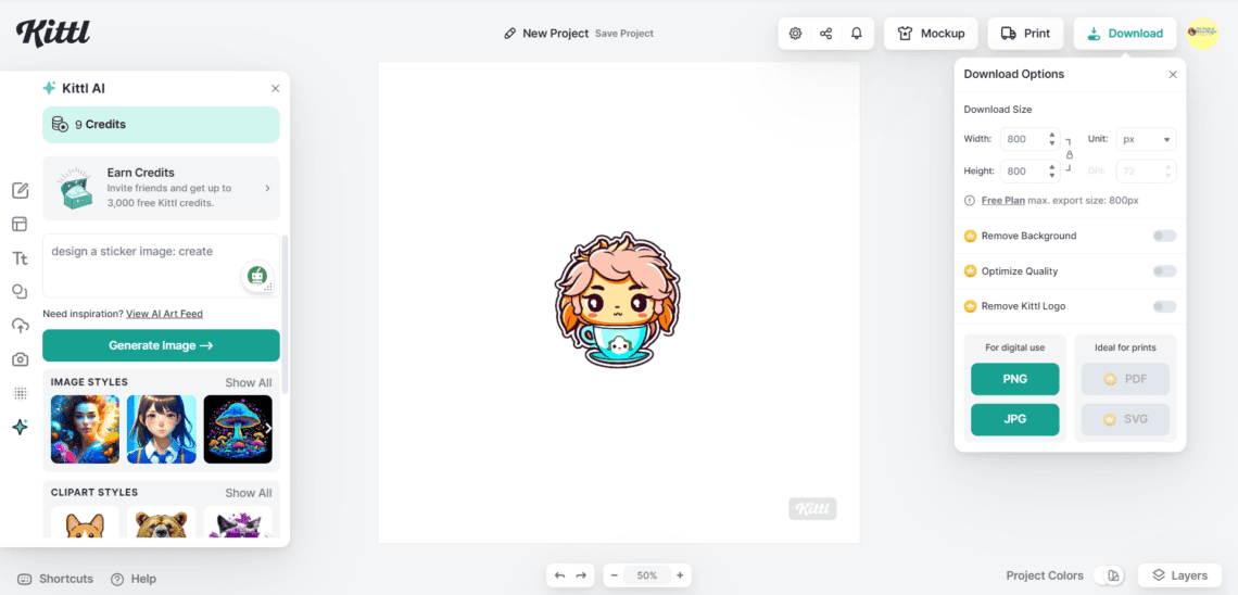 Printify + Kittl: Your Ultimate Guide to Sticker Selling Mastery on ...