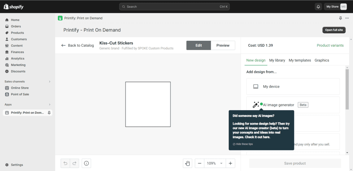 Printify + Kittl: Your Ultimate Guide to Sticker Selling Mastery on ...