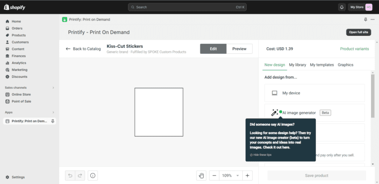Printify + Kittl: Your Ultimate Guide to Sticker Selling Mastery on ...