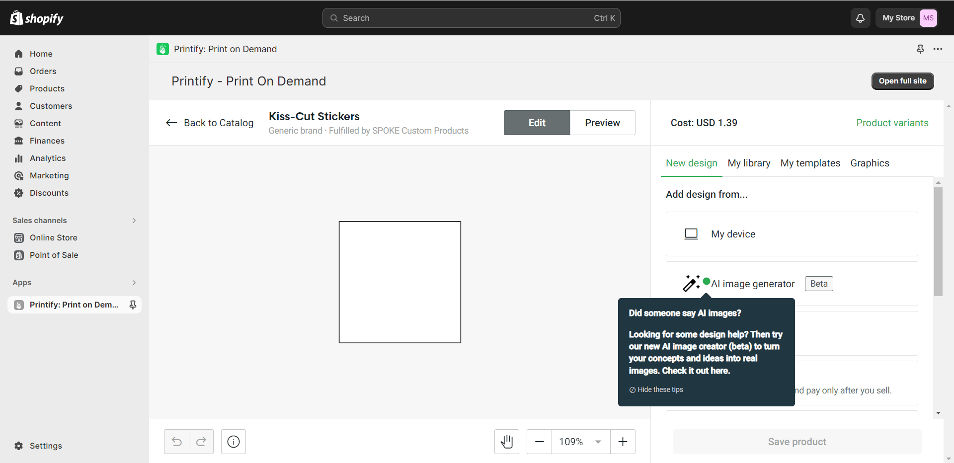 Printify + Kittl: Your Ultimate Guide to Sticker Selling Mastery on ...
