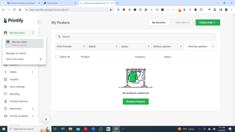 Printify Pop-Up Store: How I Created My Store - The Work at Home Blogger